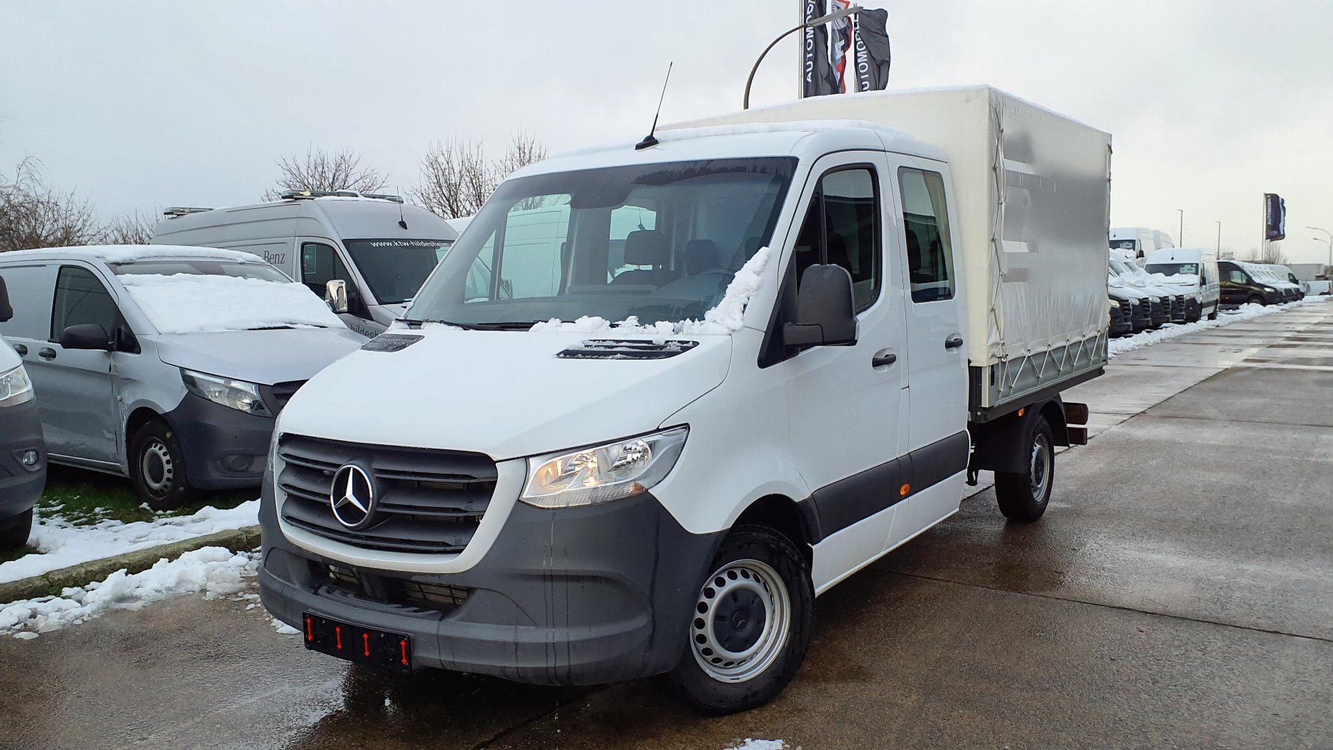 Mercedes-Benz Sprinter Doka Pritsche 215 CDI Automatik
